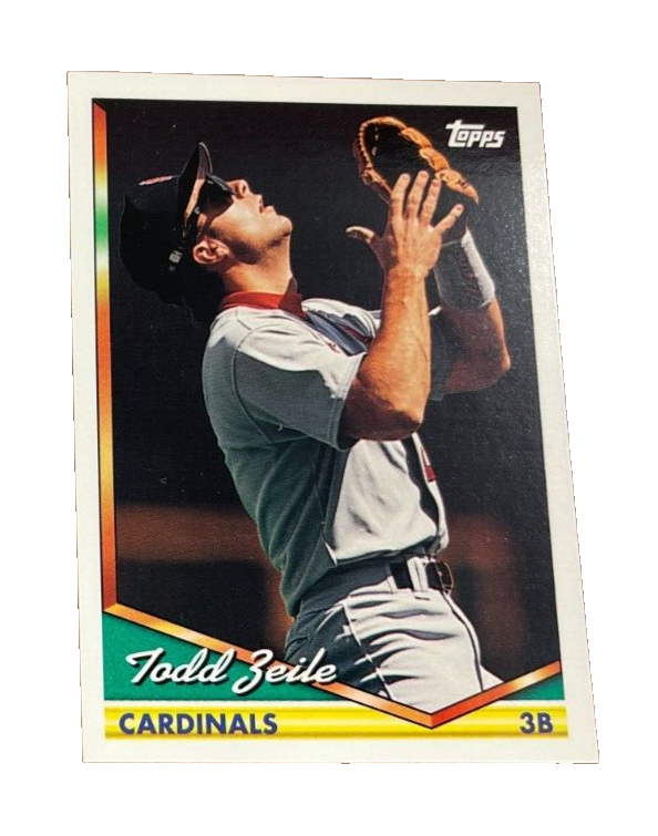 1994 TOPPS Card # 25 Todd Zeile - St. Louis Cardinals | eBay