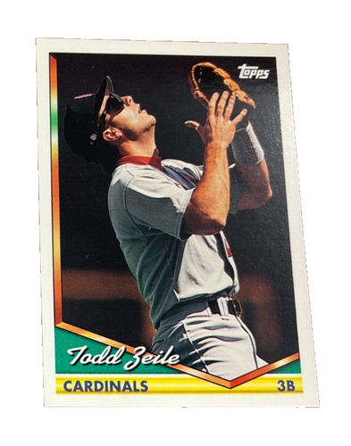 1994 TOPPS Card # 25 Todd Zeile - St. Louis Cardinals | eBay