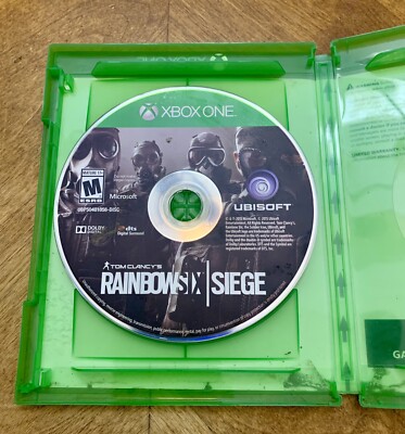 Tom Clancys Rainbow Six Siege Xbox One - Disc Only Tested Works ...