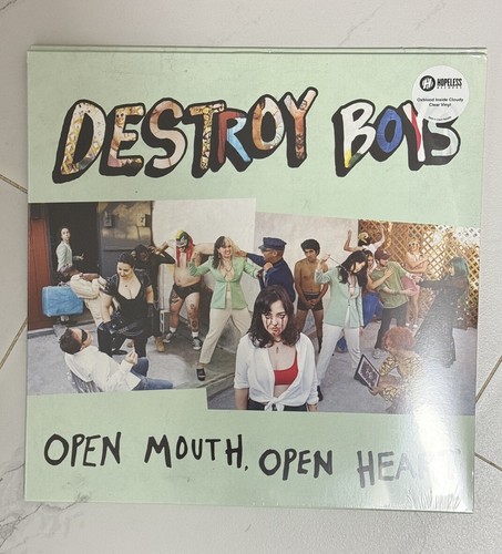 Open Mouth Open Heart-Destroy Boys VV Exclusive Signed Vinyl LE /300 ...
