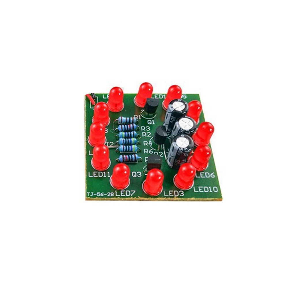 Exciting DIY Electronics Project Make Your Own LED Flash Circulating ...