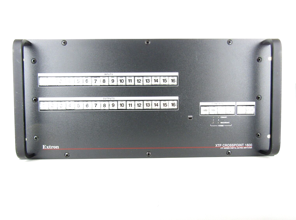 Extron XTP Crosspoint 1600-20003000 Digital Matrix Switcher w/1 In & 2 ...