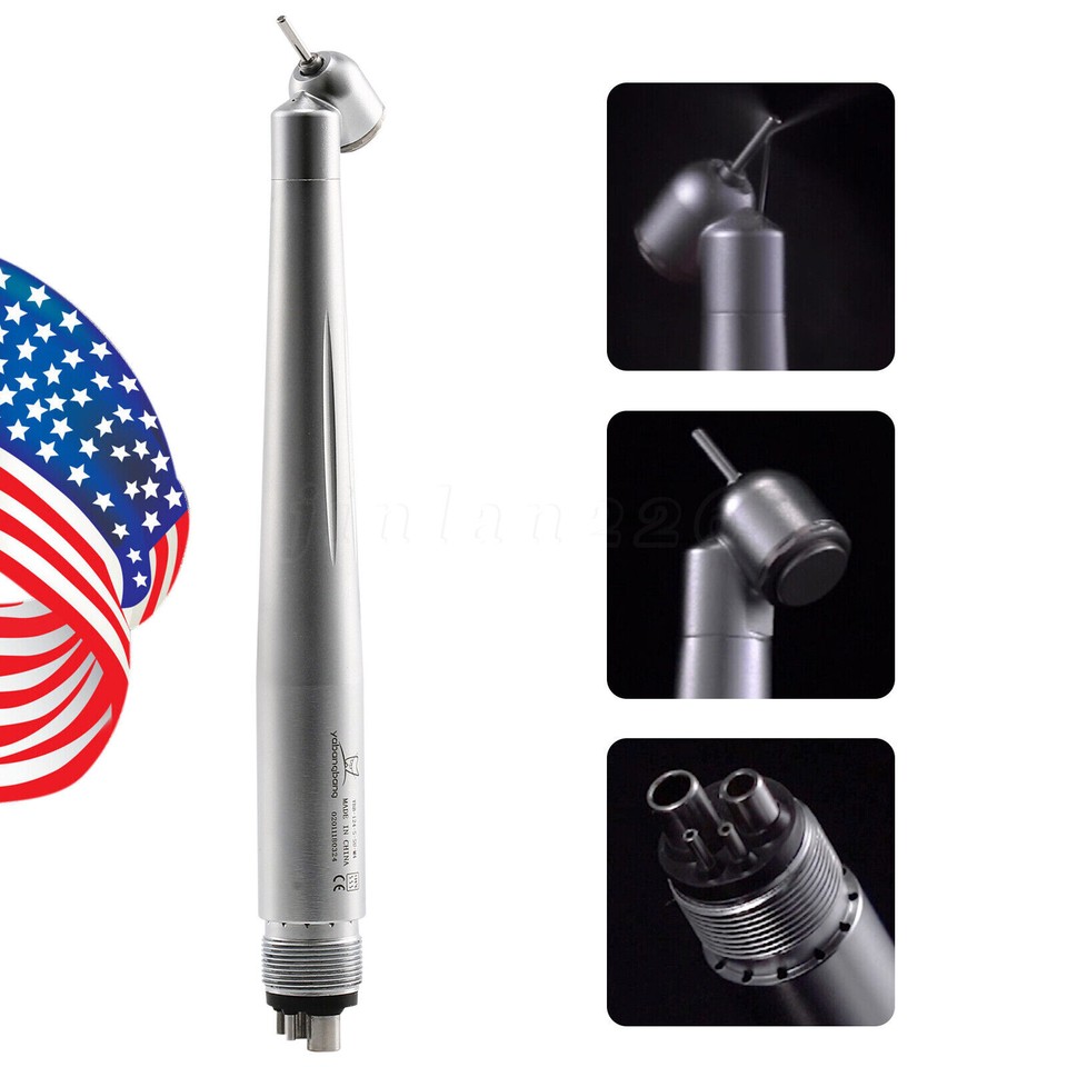 NSK Style Dental Surgical High Speed 45°Degree Handpiece 4Hole ...