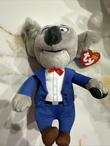 Ty Beanie Babies Sing BUSTER Moon the Koala 7" Beanbag Plush With Tags ...