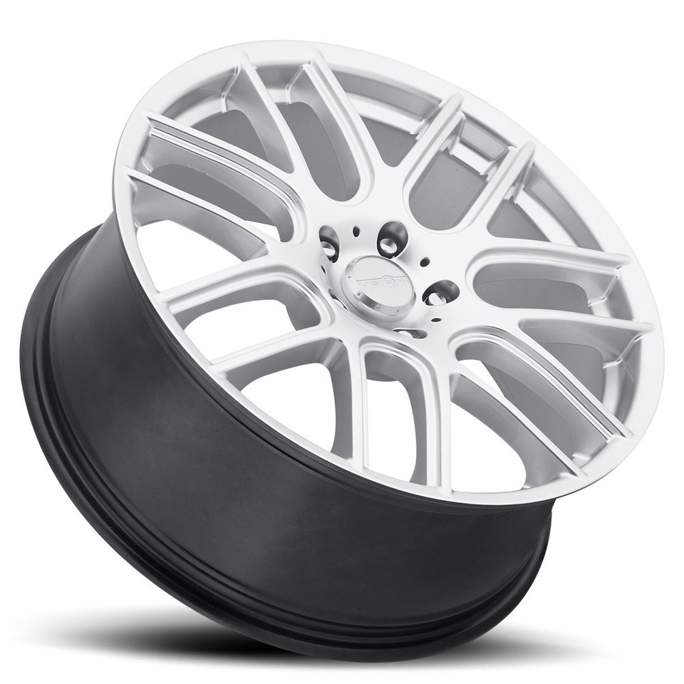 (1) 18x8 +40 Vision 426H Cross II 5x4.5 Hyper Silver Wheel | eBay
