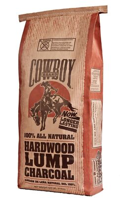 Cowboy Charcoal Lump Hardwood Charcoal 8.8lb (Pack of 3) | eBay