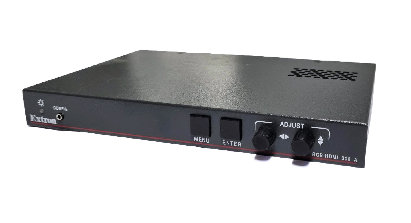 Extron Rgb-hdmi 300a RGB Video and Stereo Audio to HDMI Scaler ...
