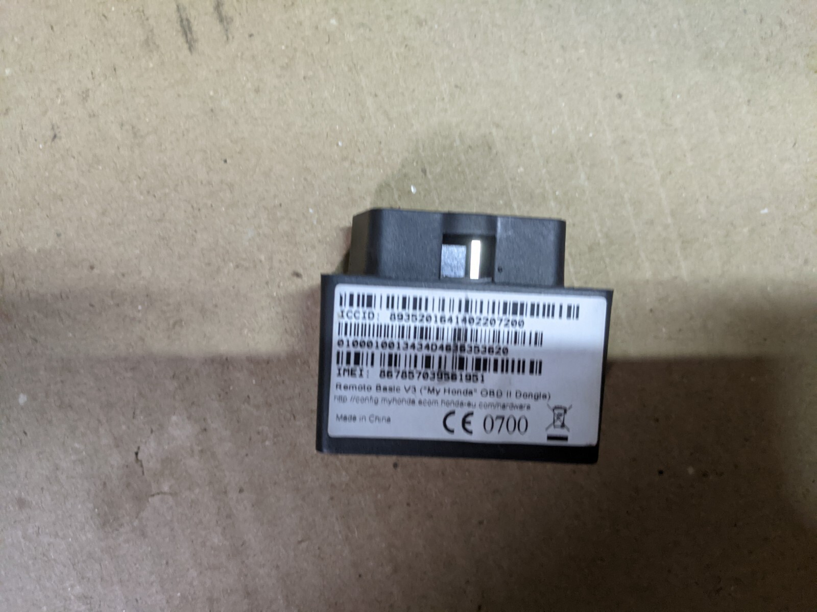 08E93-MYH-601 HONDA TRACKING DONGLE MODULE ECU OBD2 | eBay UK