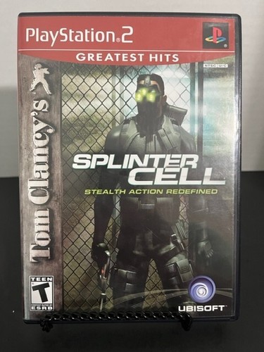 Tom Clancy's Splinter Cell (PS2 PlayStation 2, 2003) CIB. Near Mint ...