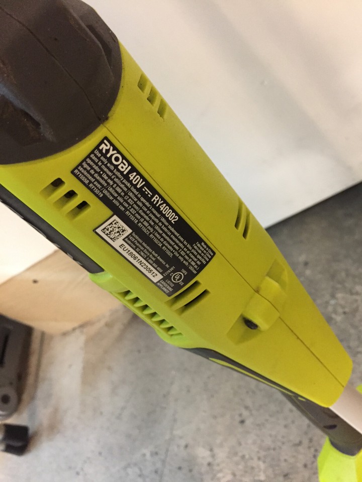 Ryobi RY40002 40V Expand-It Head/Motor Unit with Weed Trimmer ...