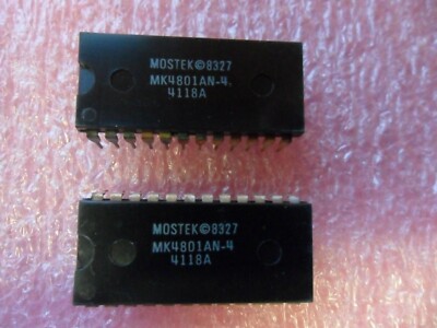 MK4801AN-4 MK4801 MK4801AN SRAM 1Kx8 250NS 24-PIN DIP (LOT OF 2) | eBay