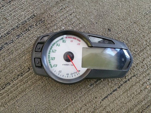 09-12 KAWASAKI NINJA ZX6R OEM SPEEDO TACH GAUGES DISPLAY CLUSTER ...