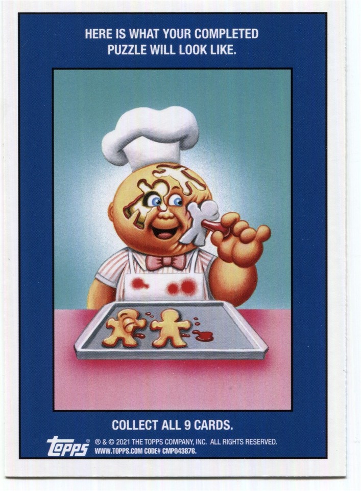 GPK PICKY MICKEY -27b- puzzle master -Garbage Pail Kids Sticker Trading ...