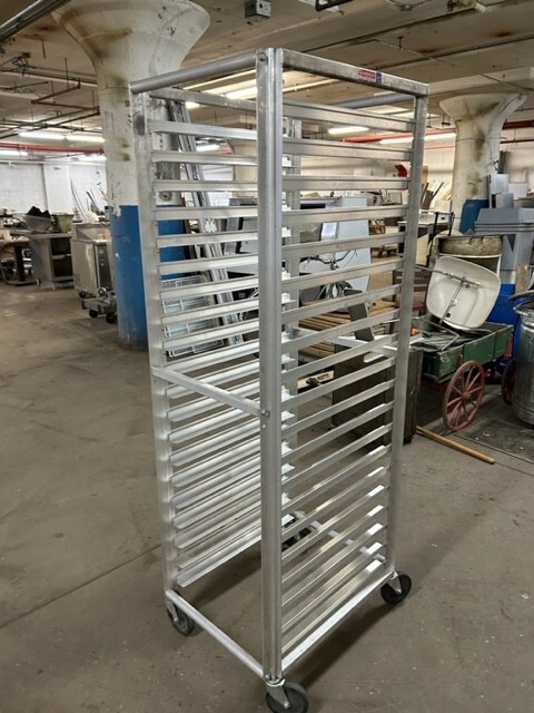 Lockwood Full Height 20 Tray Rack, Adjust Slides, 3" Centers For 18 ...