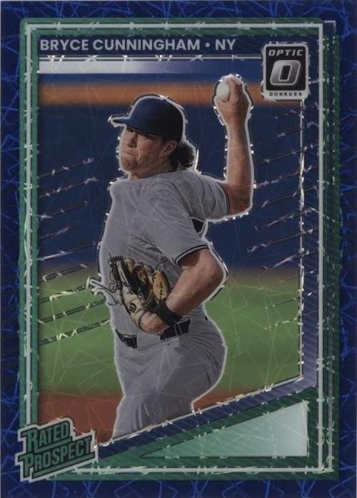 2025 Panini Donruss - Optic Rated Prospects Bryce Cunningham #137 Blue ...