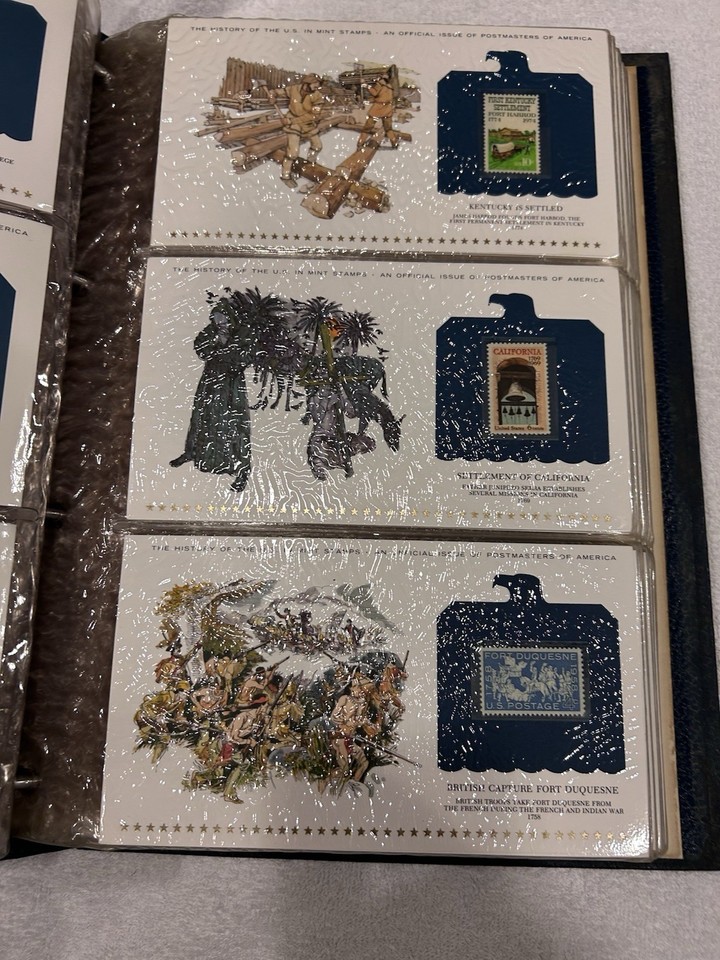 The Official History of the United States in Mint Stamps 200 with COA ...