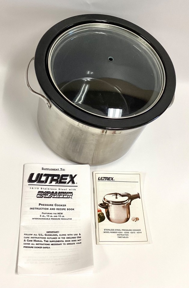 Ultrex Stainless Steel Pressure Cooker 9" Tall and 12 Inches in ...