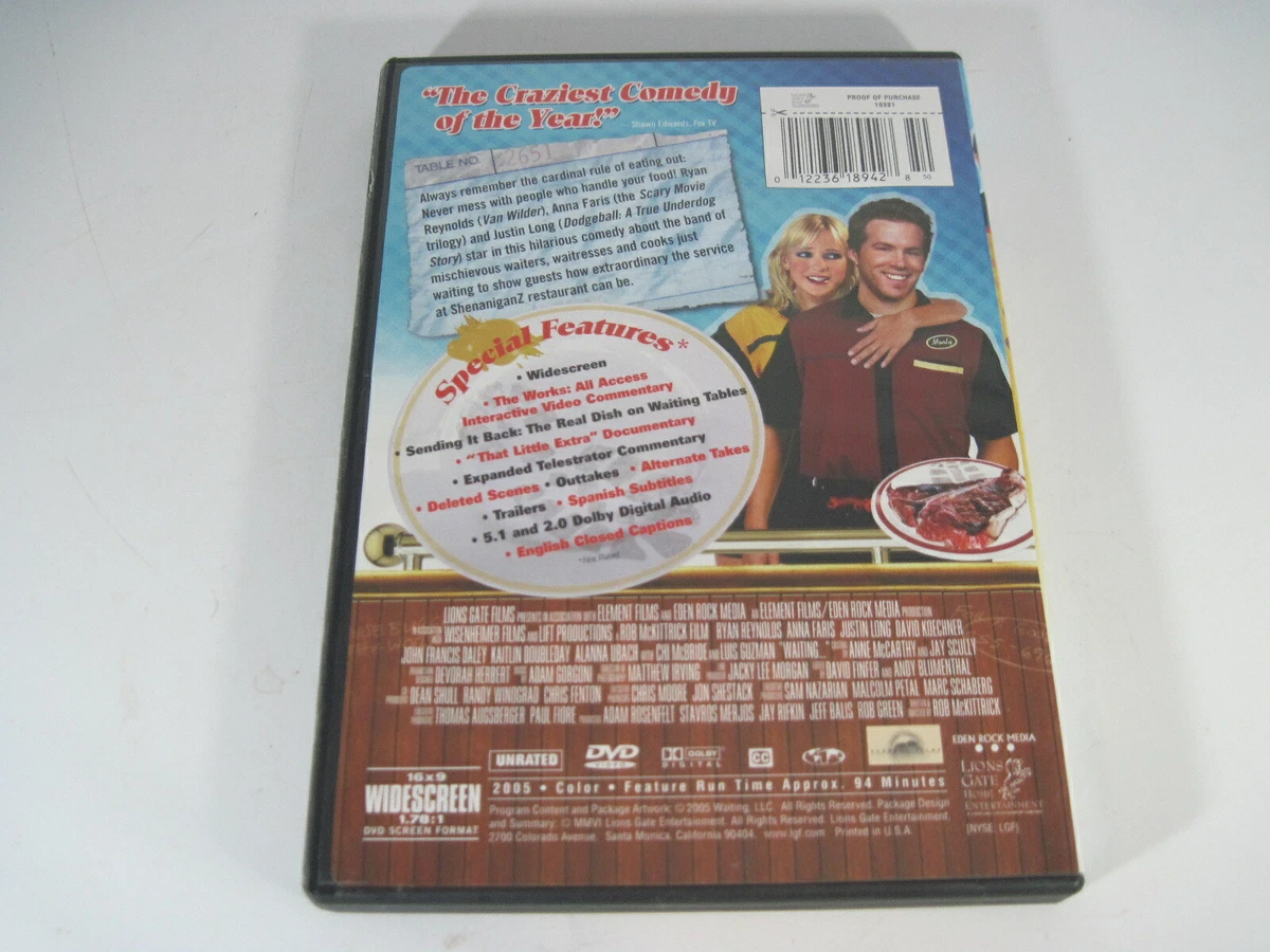 Waiting Movie Dane Cook