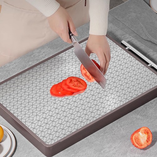 Stainless Steel Food Prep Board Easy-clean Cutting Durable Wood | eBay