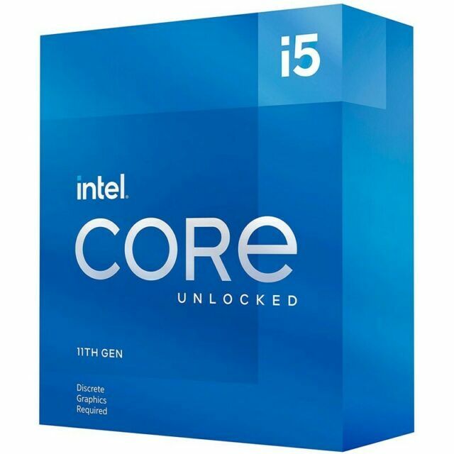 Intel Core i5-11600K Processor (4.9 GHz, 6 Cores, Socket FCLGA1200) Box ...