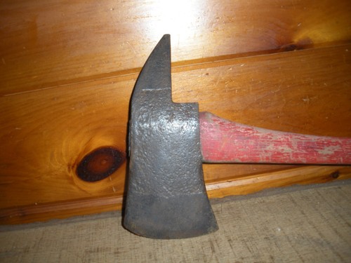 RARE Vintage Hand Forged FIREMAN'S Axe / Early Blacksmith Made | eBay
