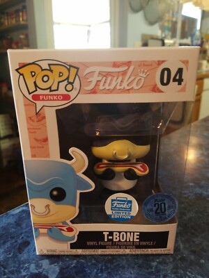 Funko Pop (Funko) T-Bone (BLACK) Limited Edition Funko 20 Years1998 ...