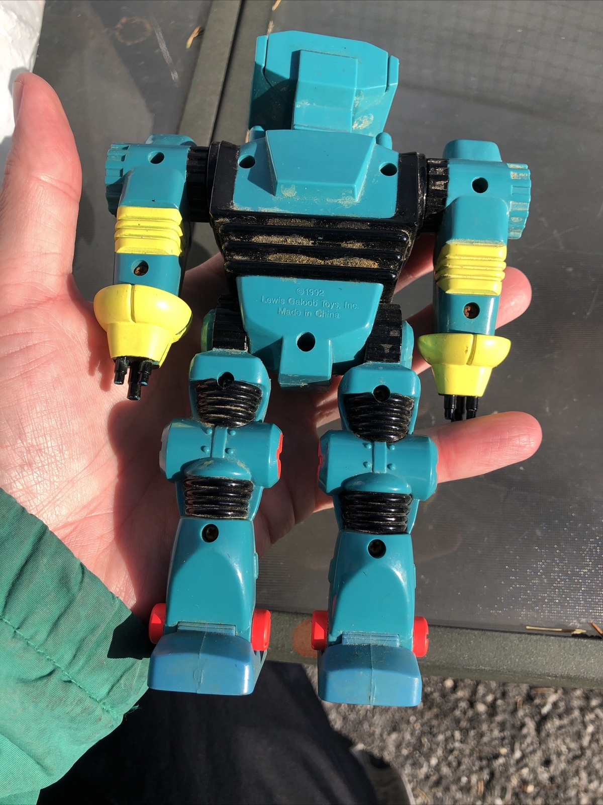 Vintage Lewis Galoob Toys Robot Action Figure ZBOT Tranzor 1992 | eBay
