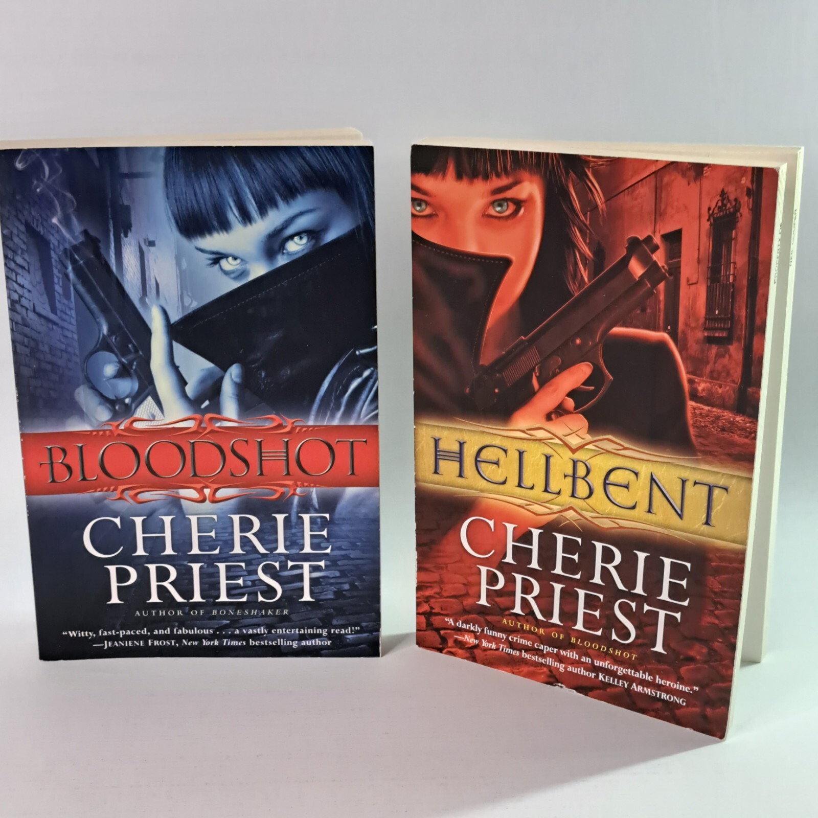 Bloodshot & Hellbent Cherie Priest 2 PB Books Urban Fantasy Vampires Thieves | eBay UK