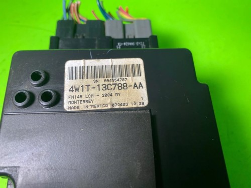 TESTED 03-04 LINCOLN TOWN CAR LCM LIGHTING CONTROL MODULE 4W1T-13C788 ...