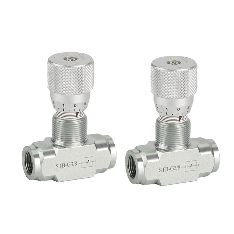Flow Control bidirectional hydraulic restrictor valve STB-G1/4 STB-G3/8 ...