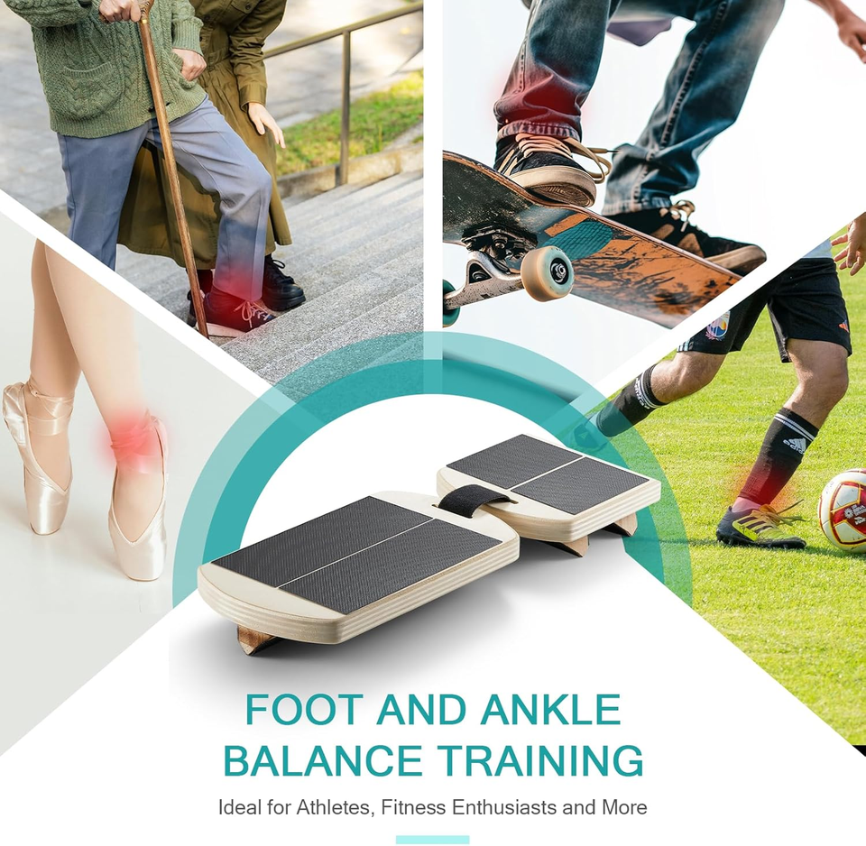 Ankle Foot Strengthener, Sprain Exerciser, Single Leg Balance Board for ...