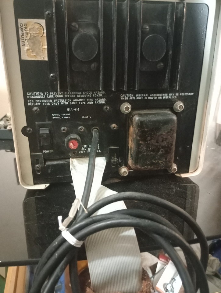 Zenith Data Systems Vintage High Capacity Floppy Disk System w/Keyboard ...