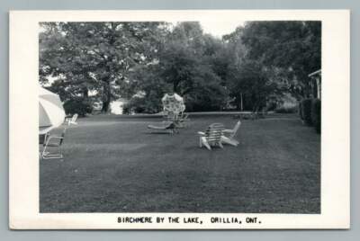 Birchmere by the Lake ORILLIA Ontario RPPC Rare Vintage Photo Postcard ...