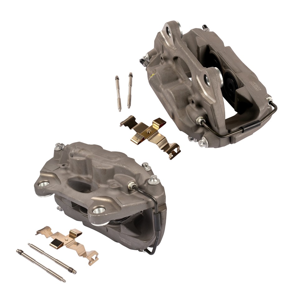Pair Front Brake Calipers for 15-20 Porsche Macan Base GTS S Turbo Left ...