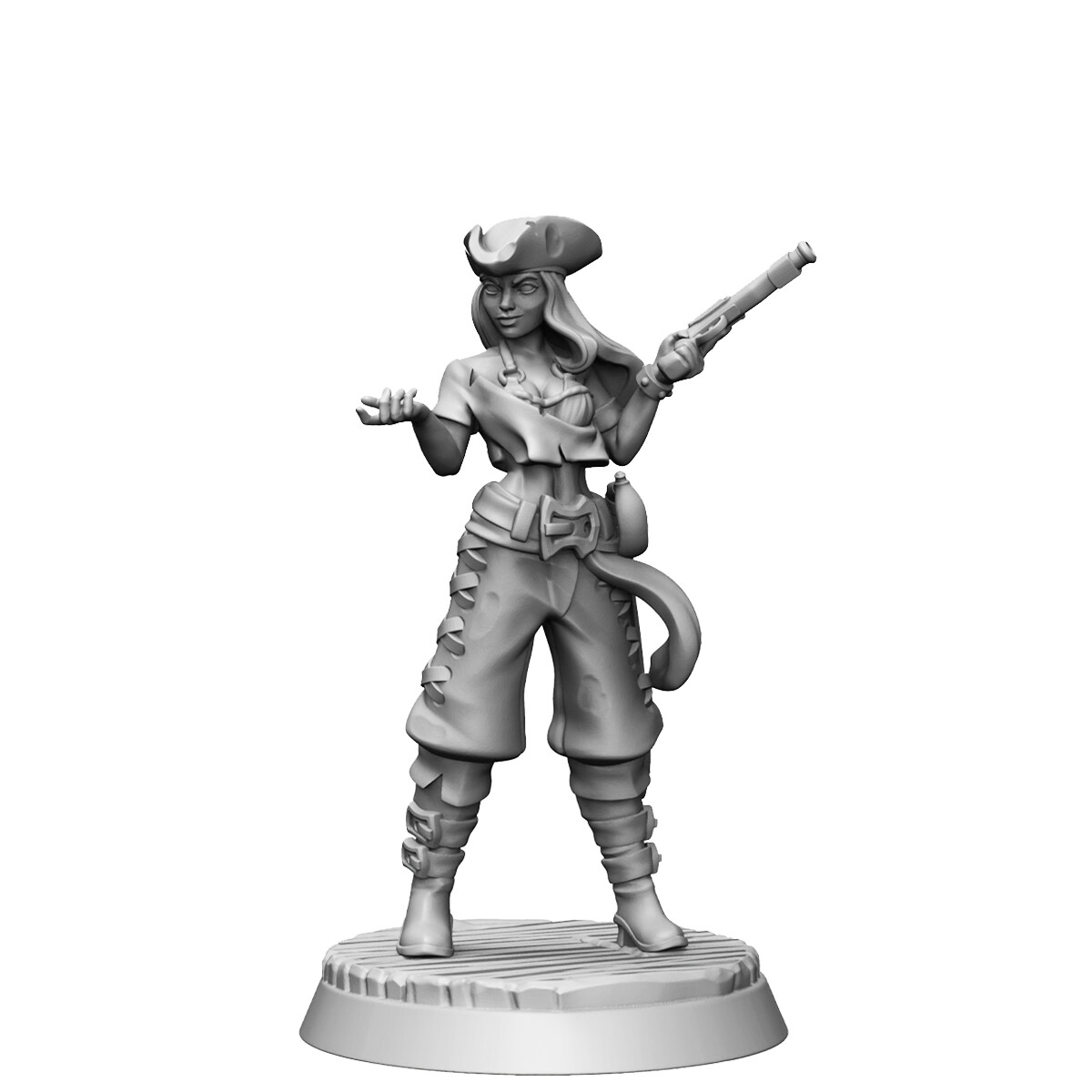Female Pirate Models Pirate Girl 3d Model