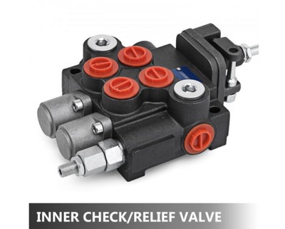 Hydraulic Valves - 2 Spool Control Valve