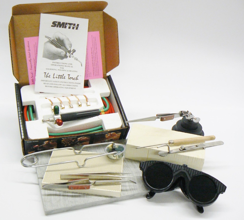 Jewelry Soldering Kit Smith Little Torch Set Tools Materials Gold ...