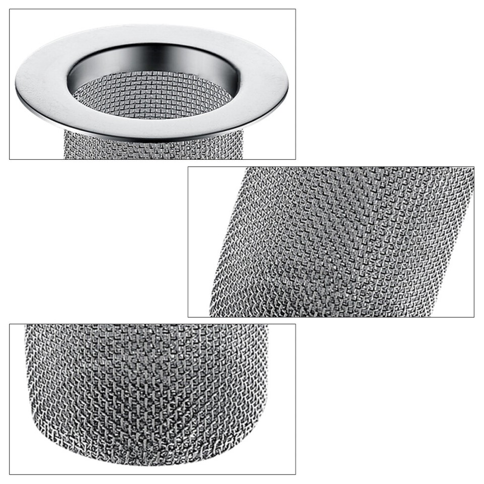 1PC Stainless Steel Filter Sink Debris Stopper Fine Mesh Strainer ...