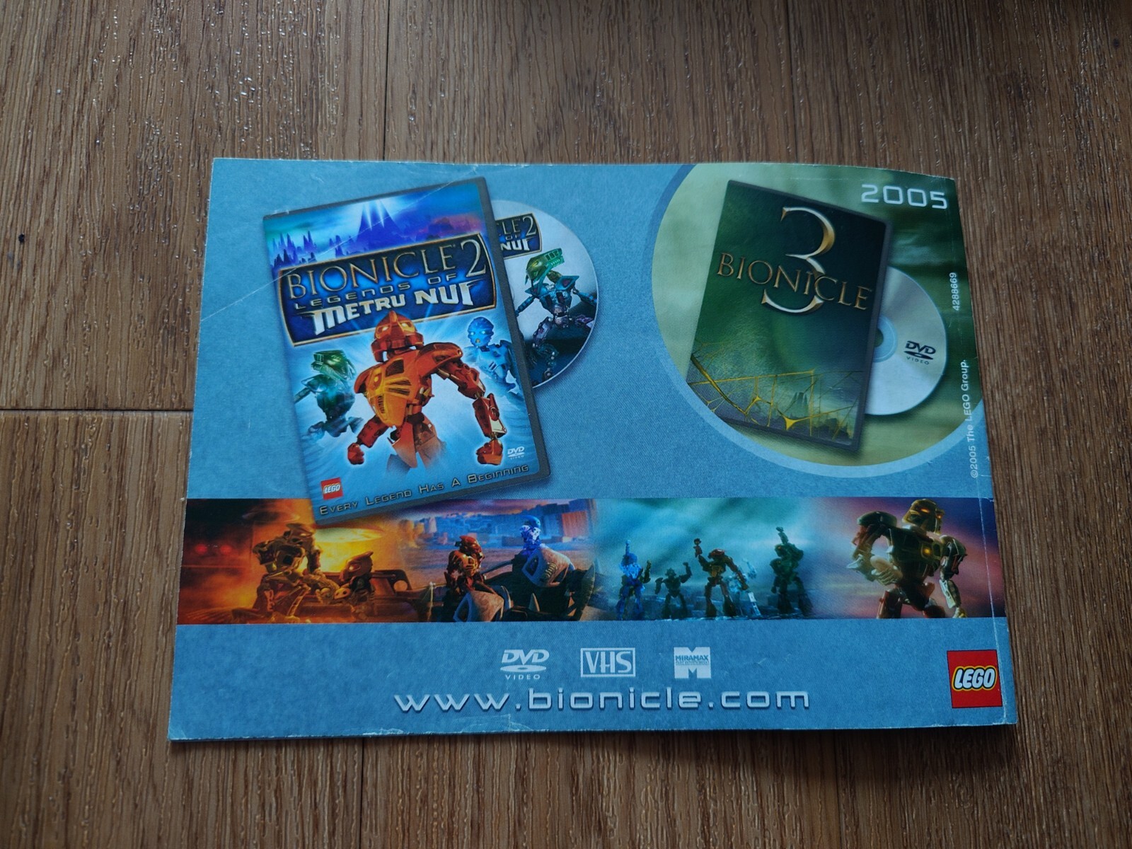 RARE Lego Bionicle 8763 Toa Hagah NORIK - complete with instructions ...