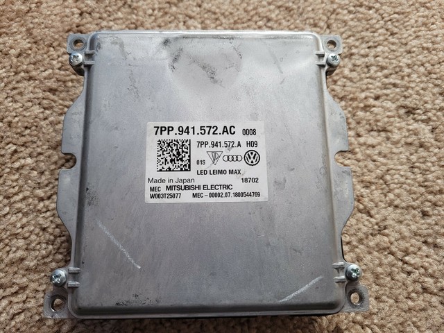 AUDI A3 A5 Q5 LED HEADLIGHT POWER MODULE, 7PP941572AC, OEM | eBay
