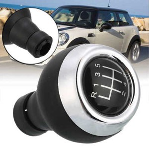 6 Speed Gear Shift Knob Leather for Mini Cooper R55 R56 R57 R58 R59 R60 ...