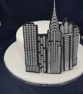 City Skyscraper Handmade Cake Decoration Edible set of 5 buildings | eBay