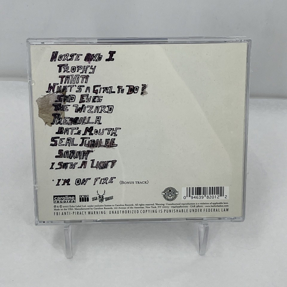 Bat for Lashes : Fur and Gold (CD, 2007, First Edition) | eBay