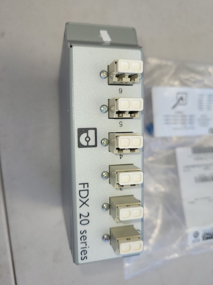 FDX 20 series Snap Compact Din-rail Fiber Patch Panel FOC-LC:PA-LC:PA ...