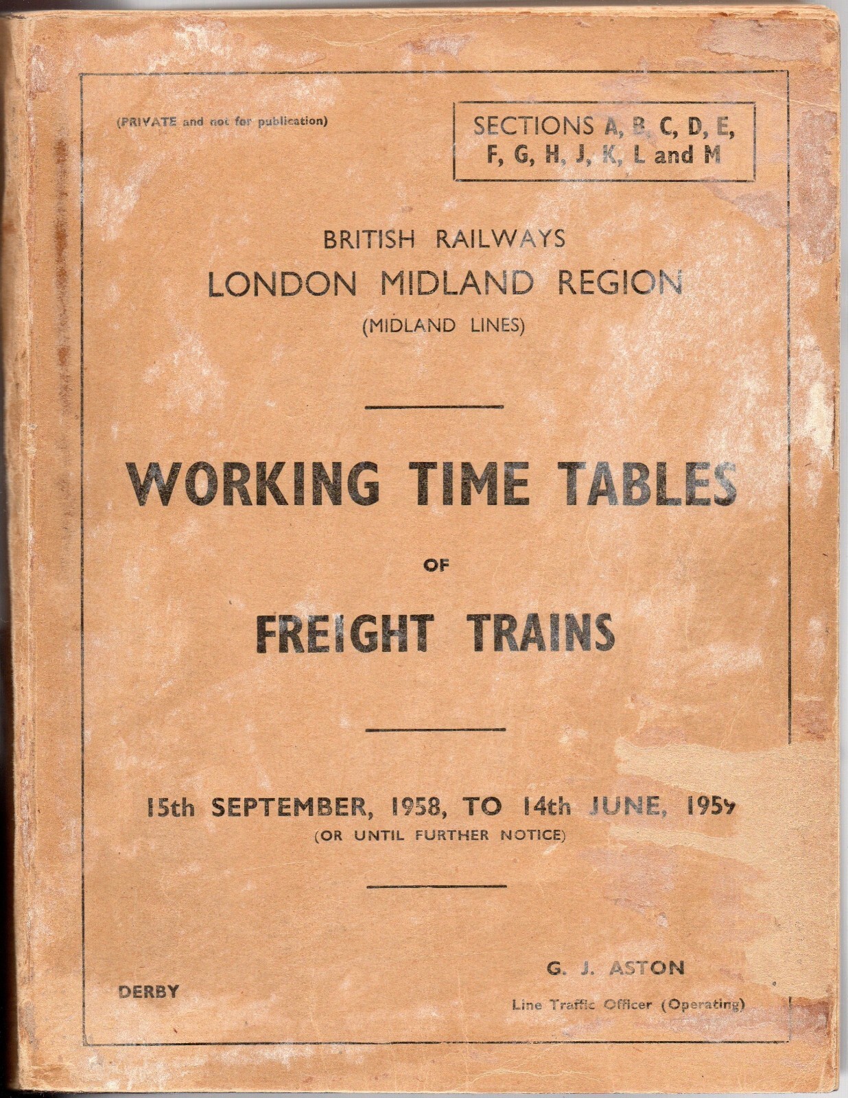 BR LMR (Midland Lines) Freight Working | Grelly UK