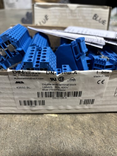 Lot of DINnector Items, DIN Rail Accessories, See Description and ...