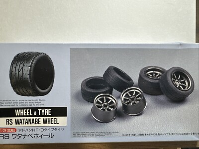 Fujimi Wheel & Tire Set RS Watanabe 1/24 Scale Model Kit | eBay