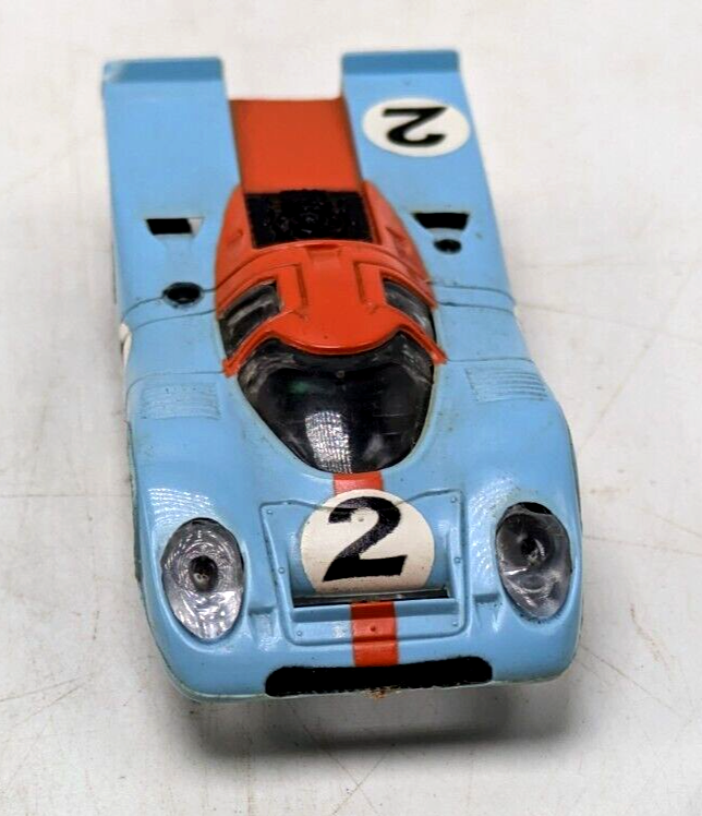 Aurora AFX Porsche 917 - Gulf Blue Orange HO Slot Car Tested/Working | eBay