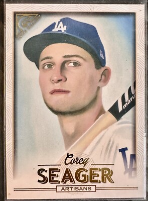 2018 Topps Gallery Corey Seager SP Baseball Card #181 Dodgers | eBay