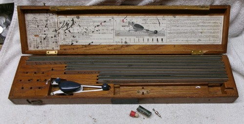 ** Vintage - K & E - LEROY LETTERING SET w 8 DIFF Templates, Scriber ...